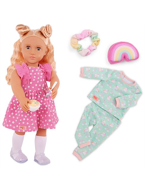 Our Generation Activity Doll With Pajama Outfit Gillian | David Jones