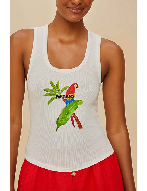 Farm Rio Macaw Tank Top | David Jones