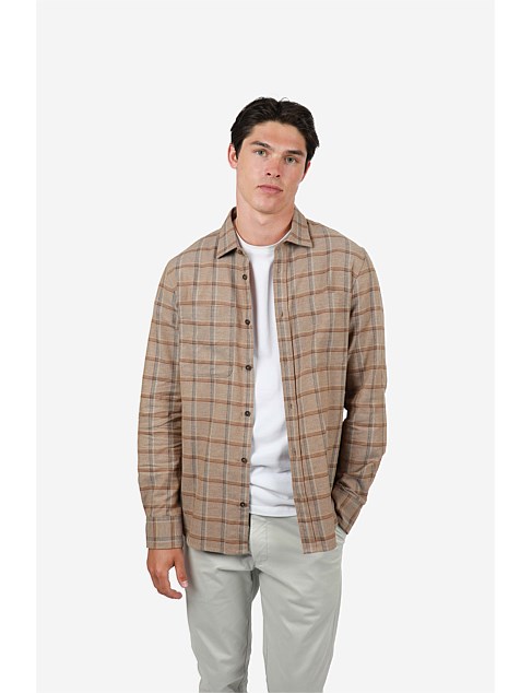 James Harper Ls Hotham Check Cttn Shirt | David Jones