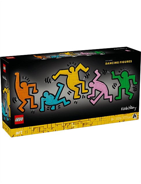 Lego Lego Art Keith Haring Dancing Figures 31216 | David Jones