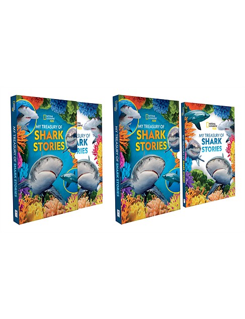 Scholastic My Deluxe Treasury Of Shark Stories | David Jones