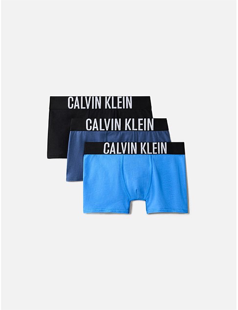 Calvin Klein Intense Power 3 Pack Trunk | David Jones