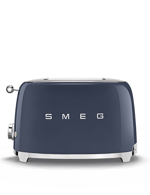 Smeg Tsf01nbau 50's Style 2 Slice Toaster Navy Blue | David Jones