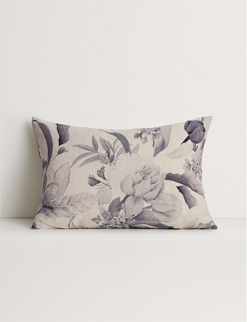 Sheridan Abbotson Flora 40cm X 60cm Cushion In Flax | David Jones