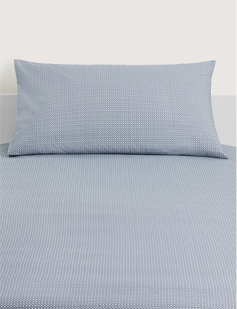Sheridan Lockie King Single Sheet Set In Atlantic | David Jones
