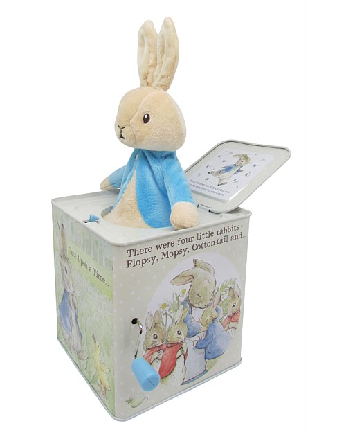 Beatrix Potter Peter Rabbit Jack-in-the-box | David Jones