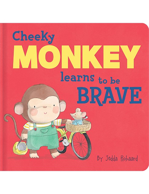 Lake Press Cheeky Monkey Learns To Be Brave -Lift-the-flap Board Book ...