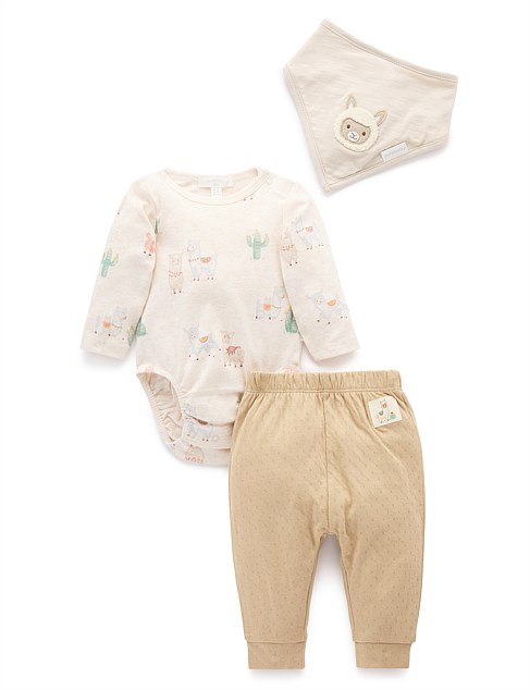 Purebaby 3 Piece Set | David Jones