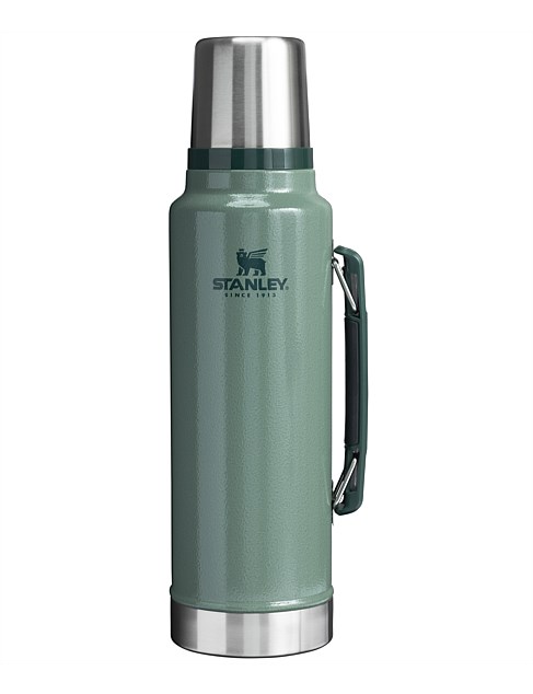Stanley Classic Legendary Vac Bottle 1.5qt Hammertone Green | David Jones