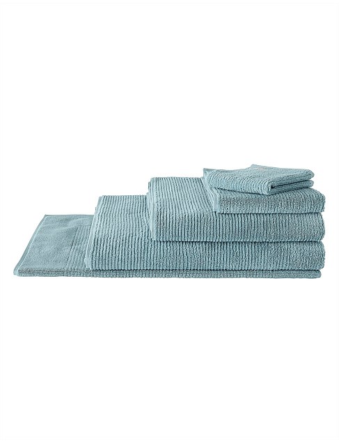 Sheridan Living Textures Hand Towel In Misty Teal | David Jones