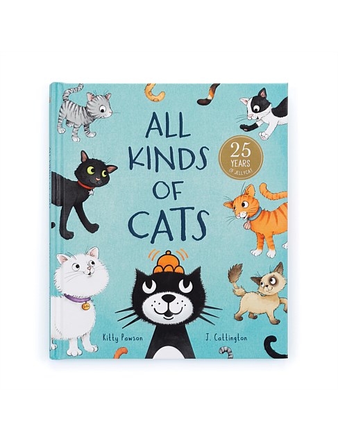 Jellycat All Kinds Of Cats Book | David Jones