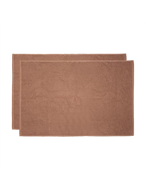 Bambury Angove Bath Mat 2 Pack | David Jones