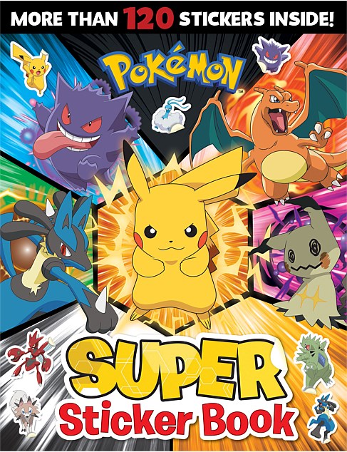 Scholastic Pokemon Battle: Super Sticker Book | David Jones