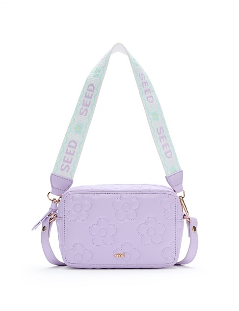 Seed Heritage Flower Embroidered Camera Bag | David Jones