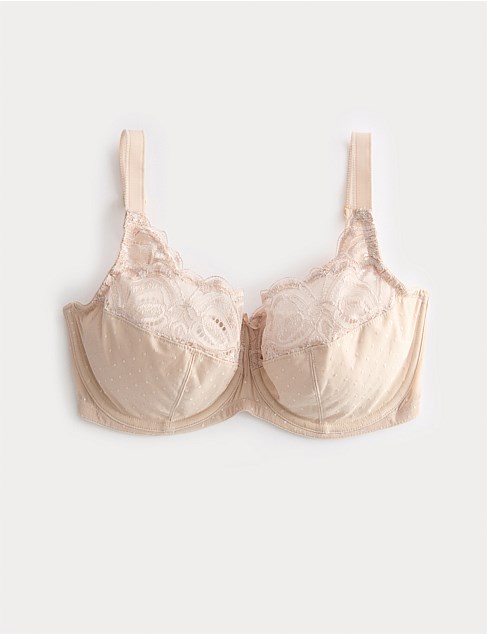 M&s M&s Collection Amelia Lace Wired Full Cup Bra F+ | David Jones