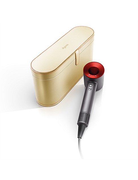 Hair Dryers - Supersonic - Red with Gold Case