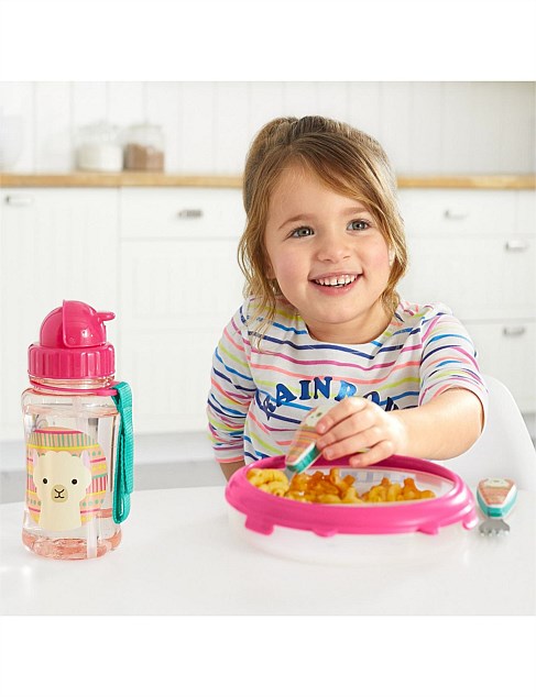 Skip Hop Luna Llama Zoo Smart Serve Plate & Bowl | David Jones