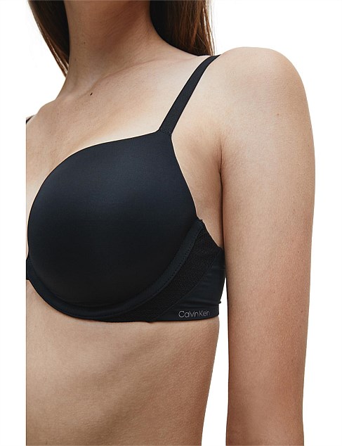Calvin Klein Calvin Klein Perfectly Fit Flex Push Up Plunge Bra | David Jones