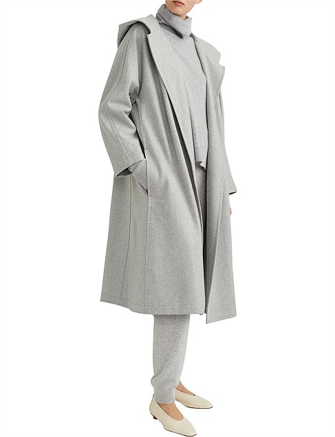 Jac + Jack El Merino Wool Coat | David Jones