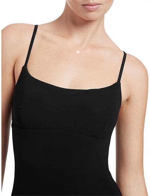Jets Jetset Tank Square Neck One Piece Swimsuit | David Jones