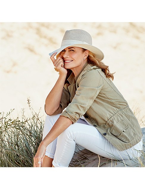 Canopy Bay Peta Flexibraid Fedora | David Jones