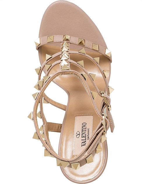 Valentino Garavani Rockstud Caged Sandal 105 | David Jones