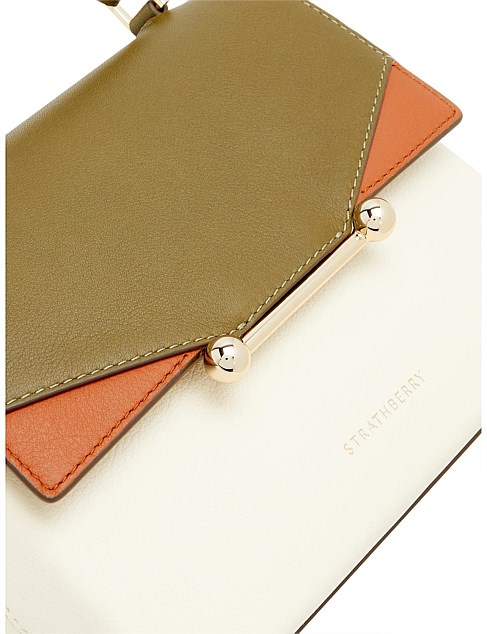 Strathberry Trinity Mini Top Handle Bag | David Jones