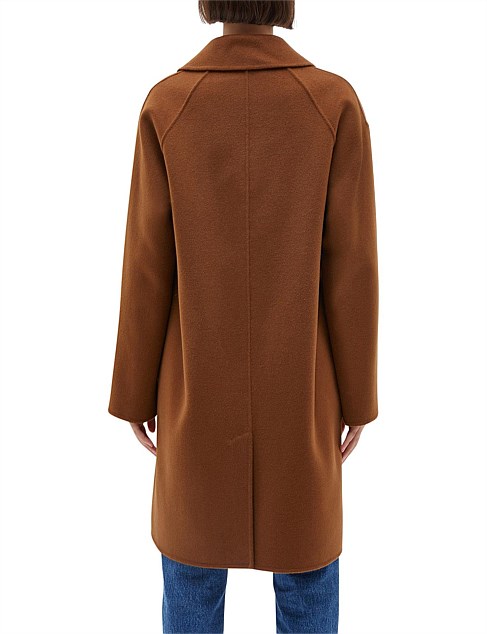 Assembly Label Double Breasted Wool Coat | David Jones