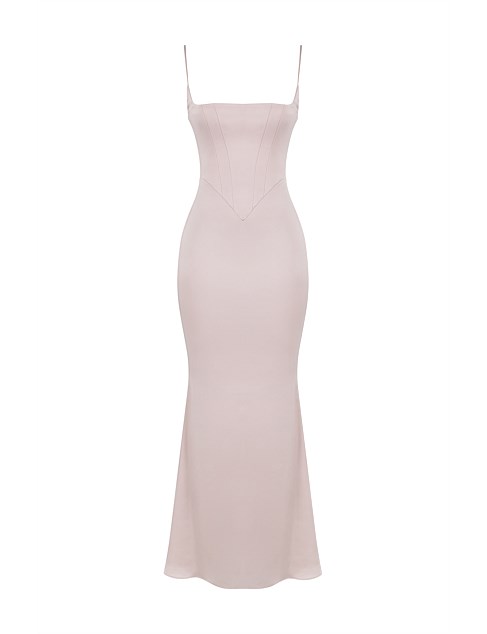 House Of Cb Olivette Crystal Satin Corset Maxi Dress | David Jones