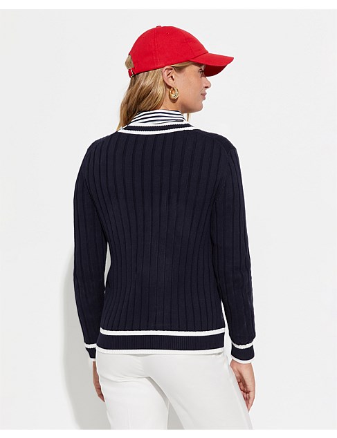 Sportscraft Elka Varsity Cardigan | David Jones