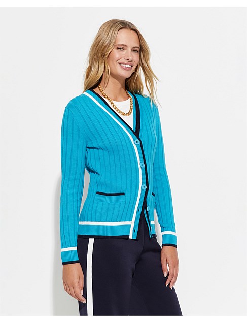 Sportscraft Elka Varsity Cardigan | David Jones
