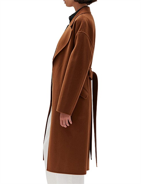 Assembly Label Sadie Single Breasted Wool Coat | David Jones