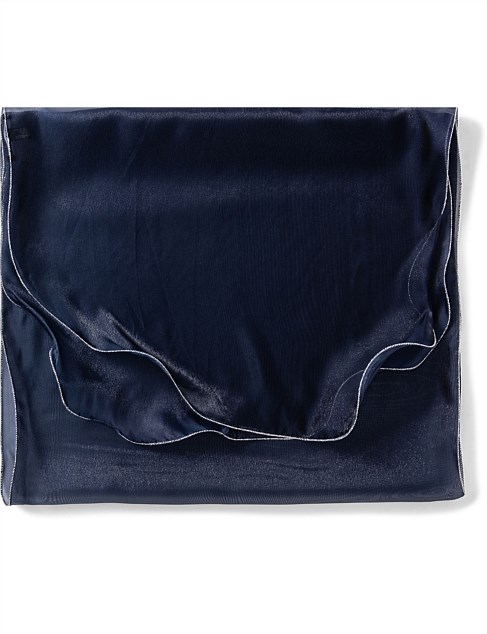 Milana 55% Pl 45% Pa Evening Scarf Lurex Overlock Cm 180x60 | David Jones