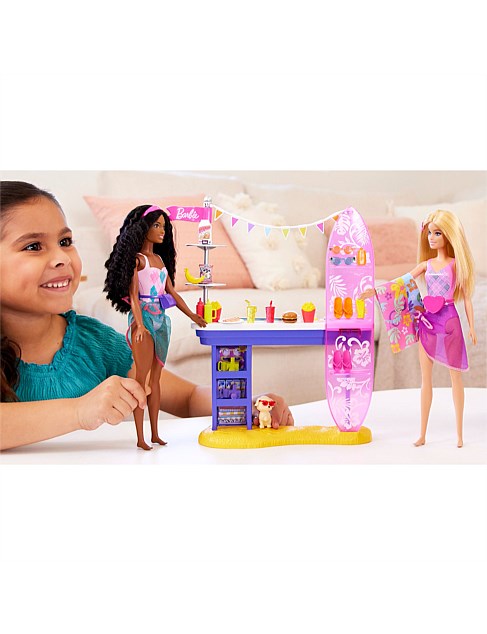Barbie Beach Boardwalk Playset | David Jones