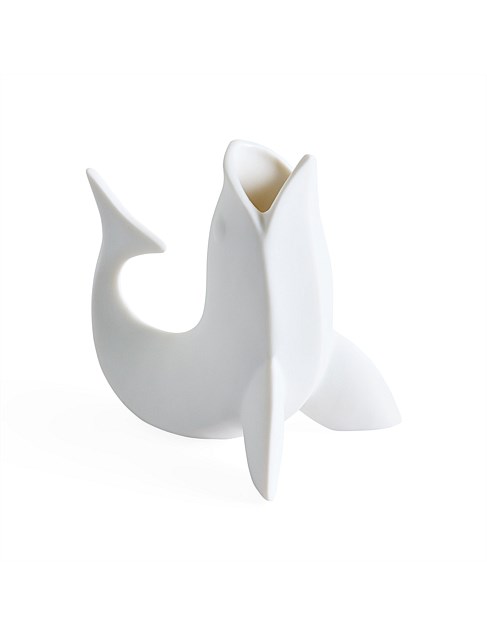 Jonathan Adler Fish Bud Vase White | David Jones