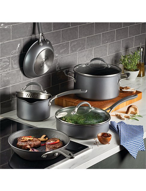 Circulon Scratchdefense A1 Nonstick Induction 5 Piece Cookware Set ...