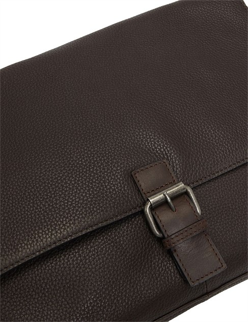 Alta Linea Messenger Bag With Buckle | David Jones