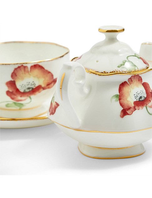 Royal Albert 100 Years Tea For One 500ml Poppy 1970 | David Jones