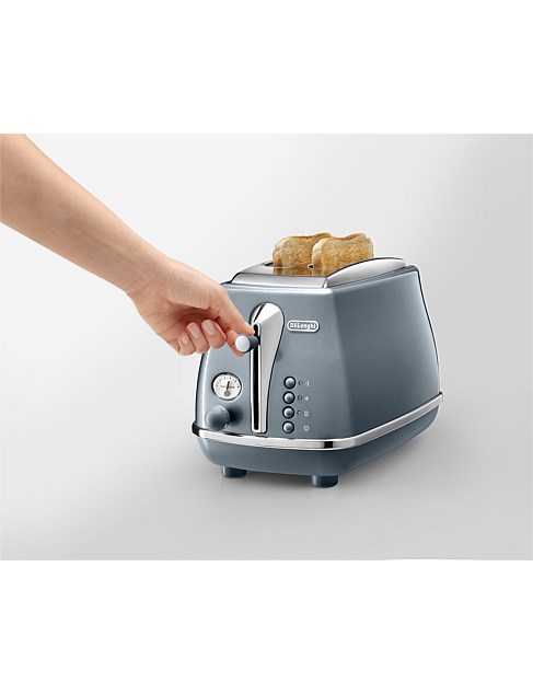 Delonghi Icona Metallics 2 Slice Toaster & Kettle Breakfast Pack ...