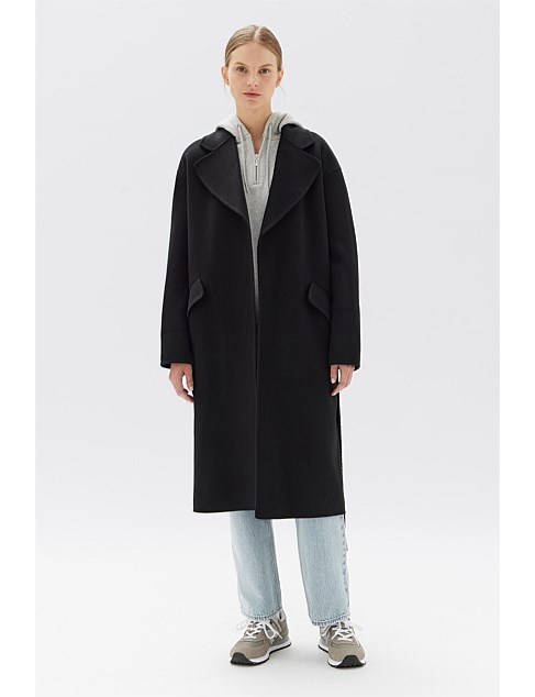 Assembly Label Sadie Single Breasted Wool Coat | David Jones