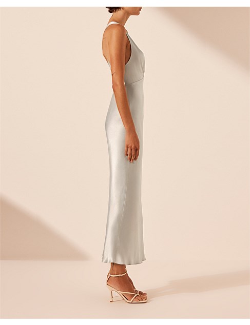 Shona Joy La Lune Plunged Cross Back Midi Dress | David Jones