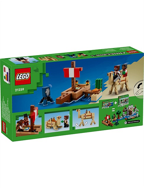Lego Lego Minecraft the Pirate Ship Voyage 21259 | David Jones