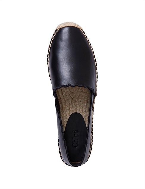 Chloé Pary Leather Espadrille | David Jones