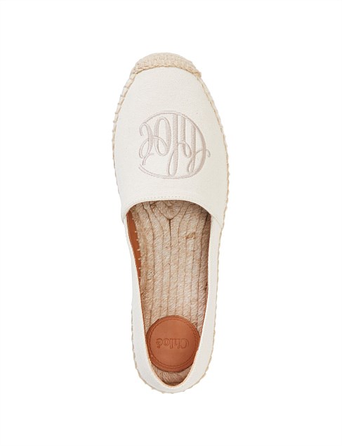 Chloé Pary Canvas Espadrille | David Jones