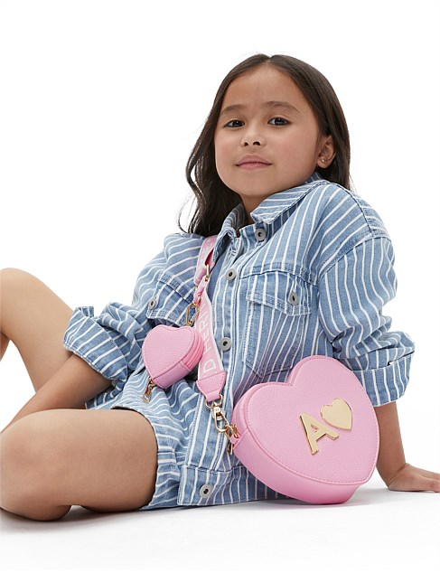 Seed Heritage Heart Initial Bag | David Jones