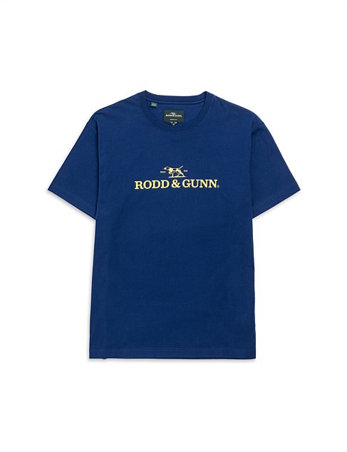 Rodd & Gunn Logo T-shirt -Electric Blue | David Jones