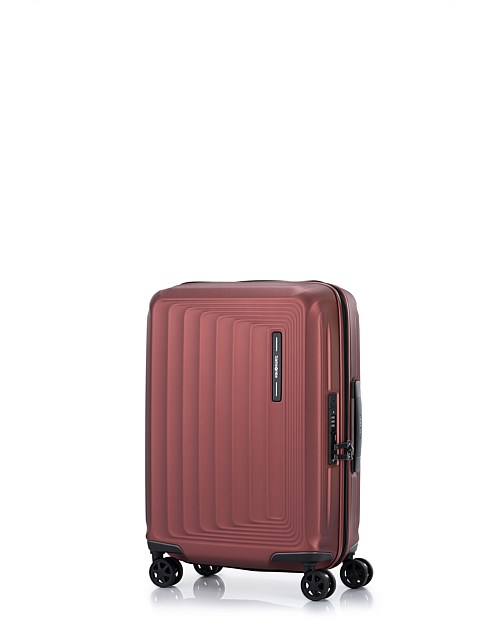 Samsonite Nuon Expandable Suitcase 55cm Terracotta Red | David Jones