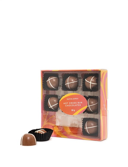 David Jones Collection Hot Cross Bun Chocolates 95g | David Jones