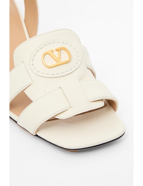 Valentino Vlogo Sandal In Calfskin | David Jones