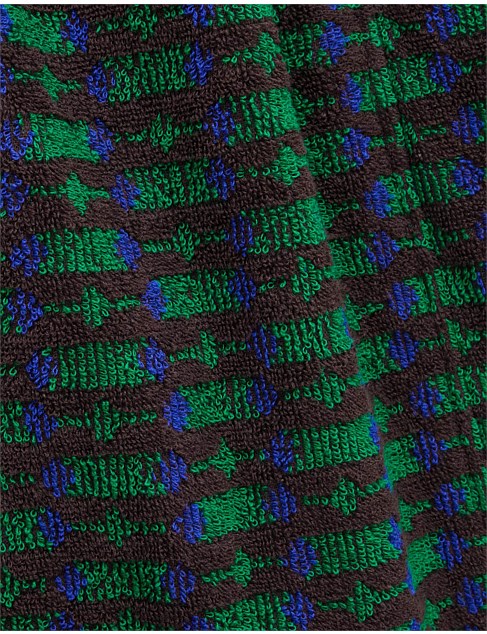 Sheridan Lakeside Towelling Robe -L/xl In Emerald | David Jones